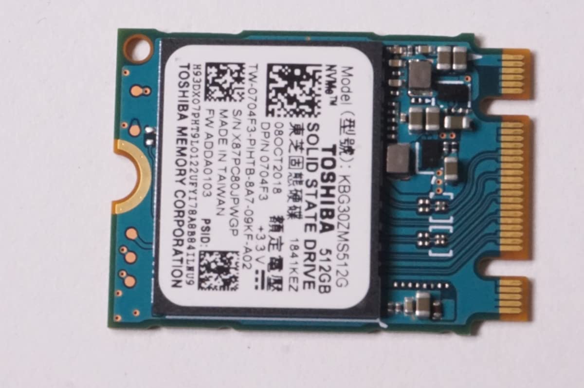 FMB-I Compatible with 704F3 Replacement for Dell Bg3 Series 512gb TLC Pci M.2 Internal Solid State Drive I7586-7205BLK-PUS