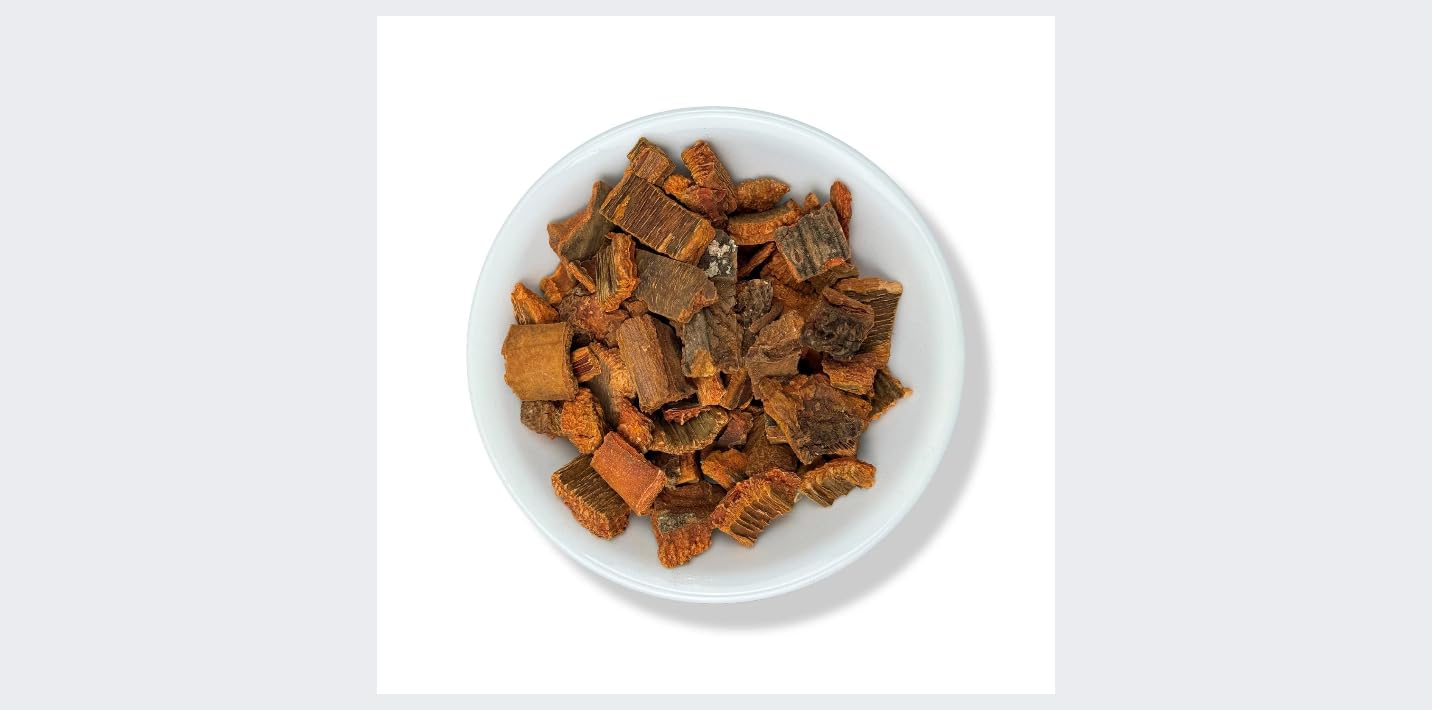 Evergreen Herbs Cinchona Bark 8 oz - Resealable Stand Up Pouch to Ensure Freshness!