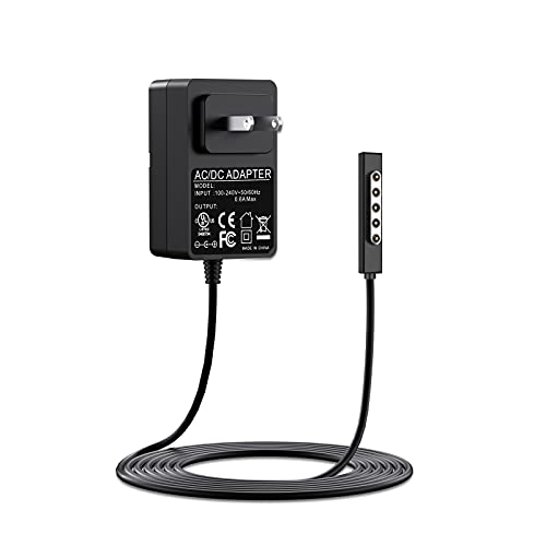 Replacement for Surface RT Charger Compatible with Surface Pro1 Pro2 Charger 12V 2A 24W, Replacement for Microsoft Surface 1512 1516 1536 Charger Cord 【UL Listed】