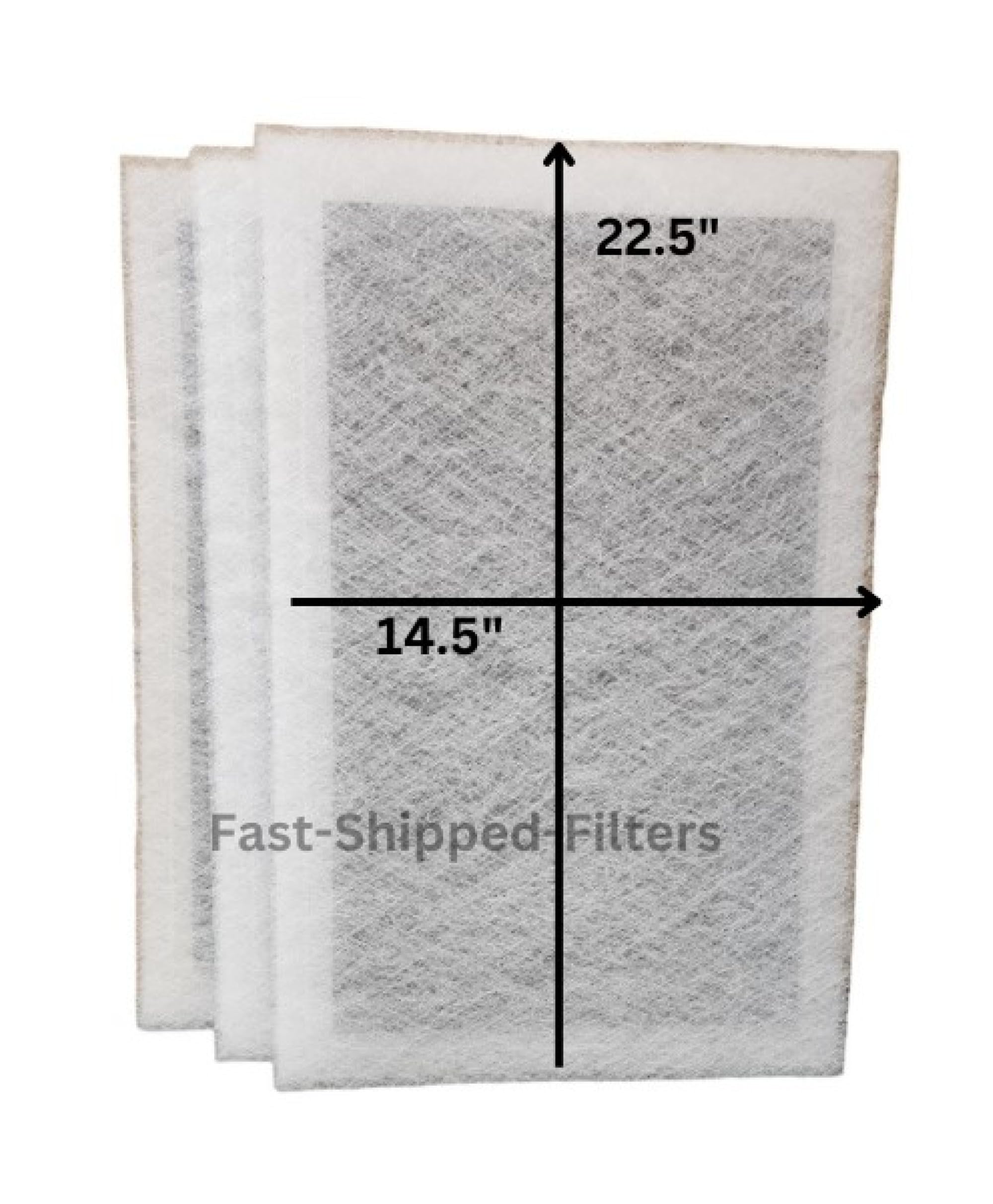 Fast-Shipped-Filters 3-16x25 Perfect Air Plus electronic air cleaner replacement polarized filter pads refill