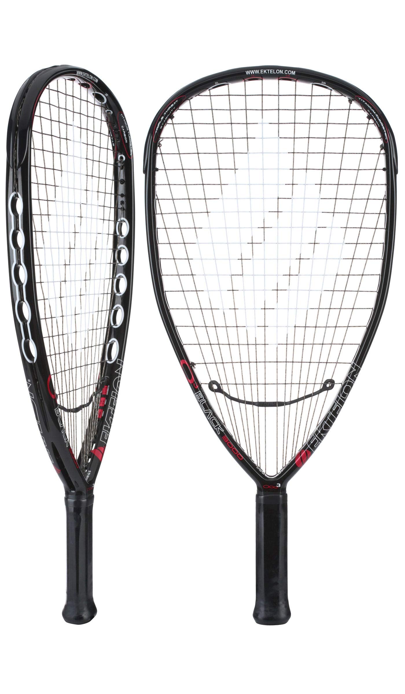 Ektelon O3 Black 175 Racquet (3 5/8)