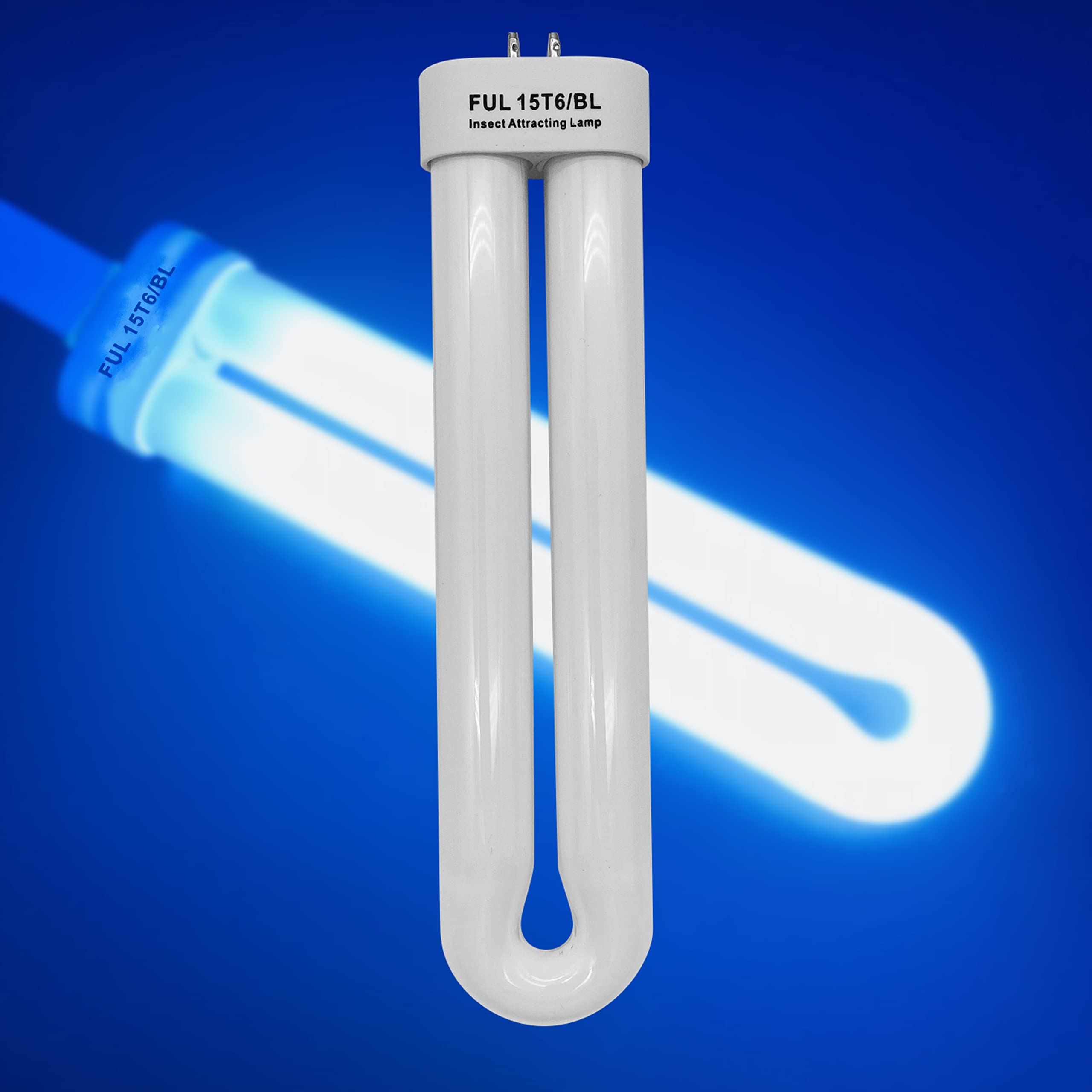 FUL15T6 Fluorescent Light Bulb Black Light Bulb BL 15W Replacement for Flowtron BK-15D BF35