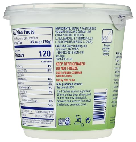 FAGE Total Greek Yogurt, 2% Reduced Fat, Plain, 32 oz