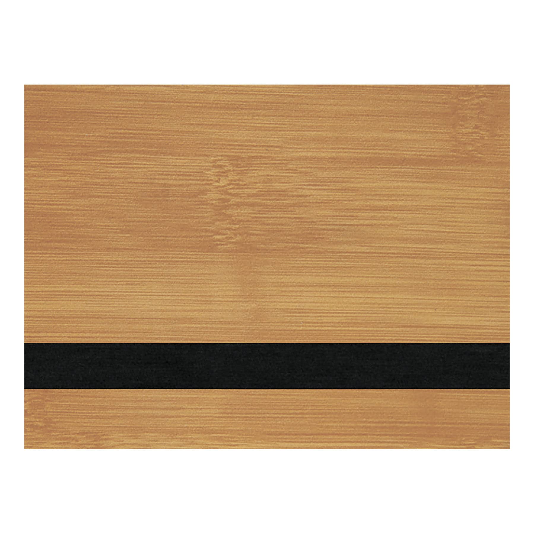 Laserable Leatherette 12" x 18", Leather Sheets for Laser Engraving with Adhesive Backing, Craft Supplies and Materials (Bamboo/Black)
