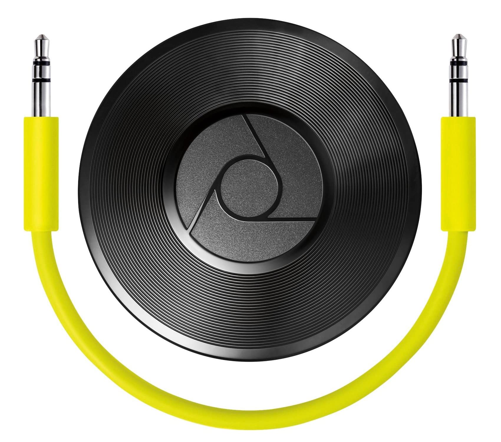 Google Chromecast Audio - Gloss Black, J42R-UXGA (Renewed)