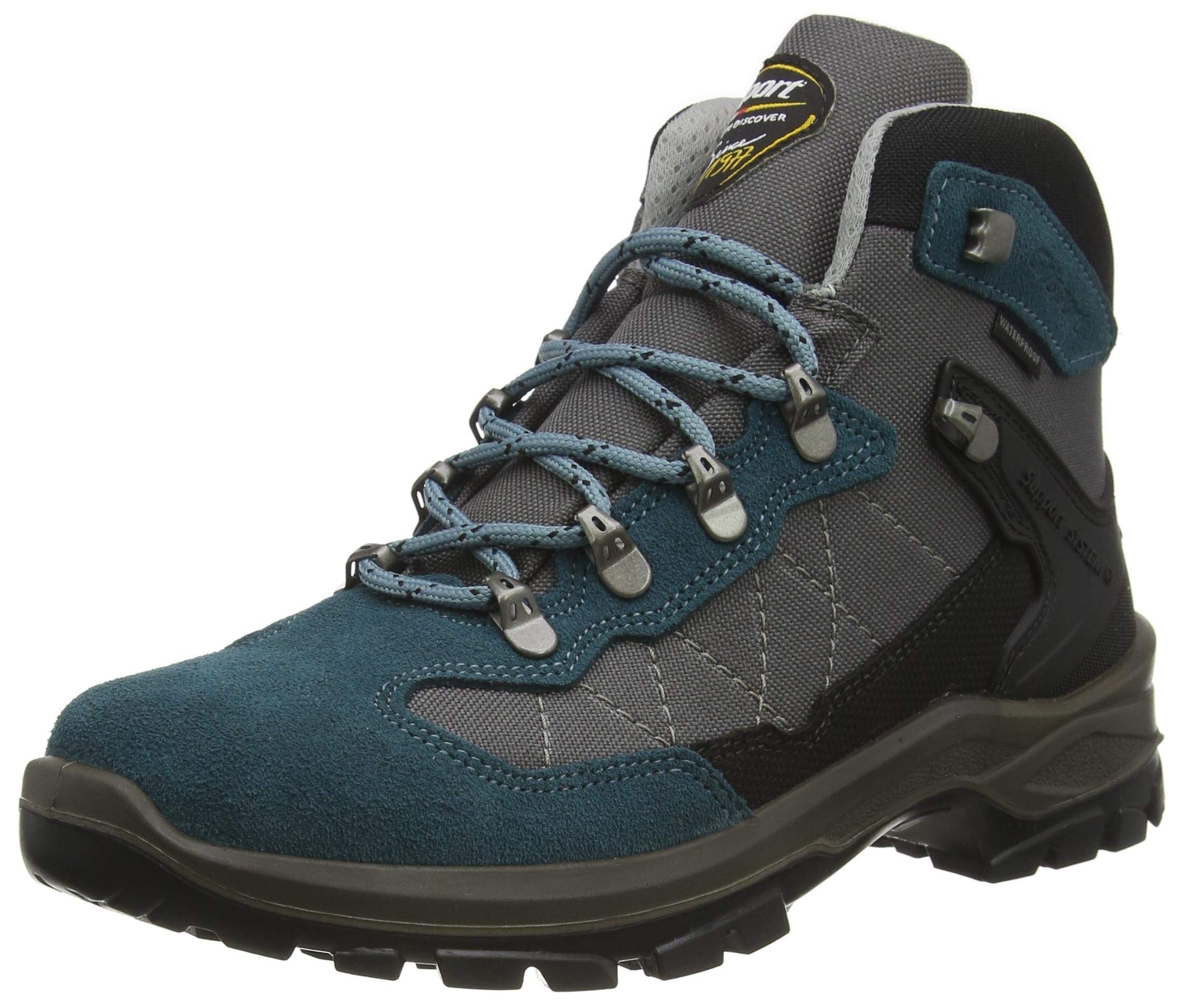 Grisport Women's Hiking Backpacking Boot, Pale Blue, 8.5