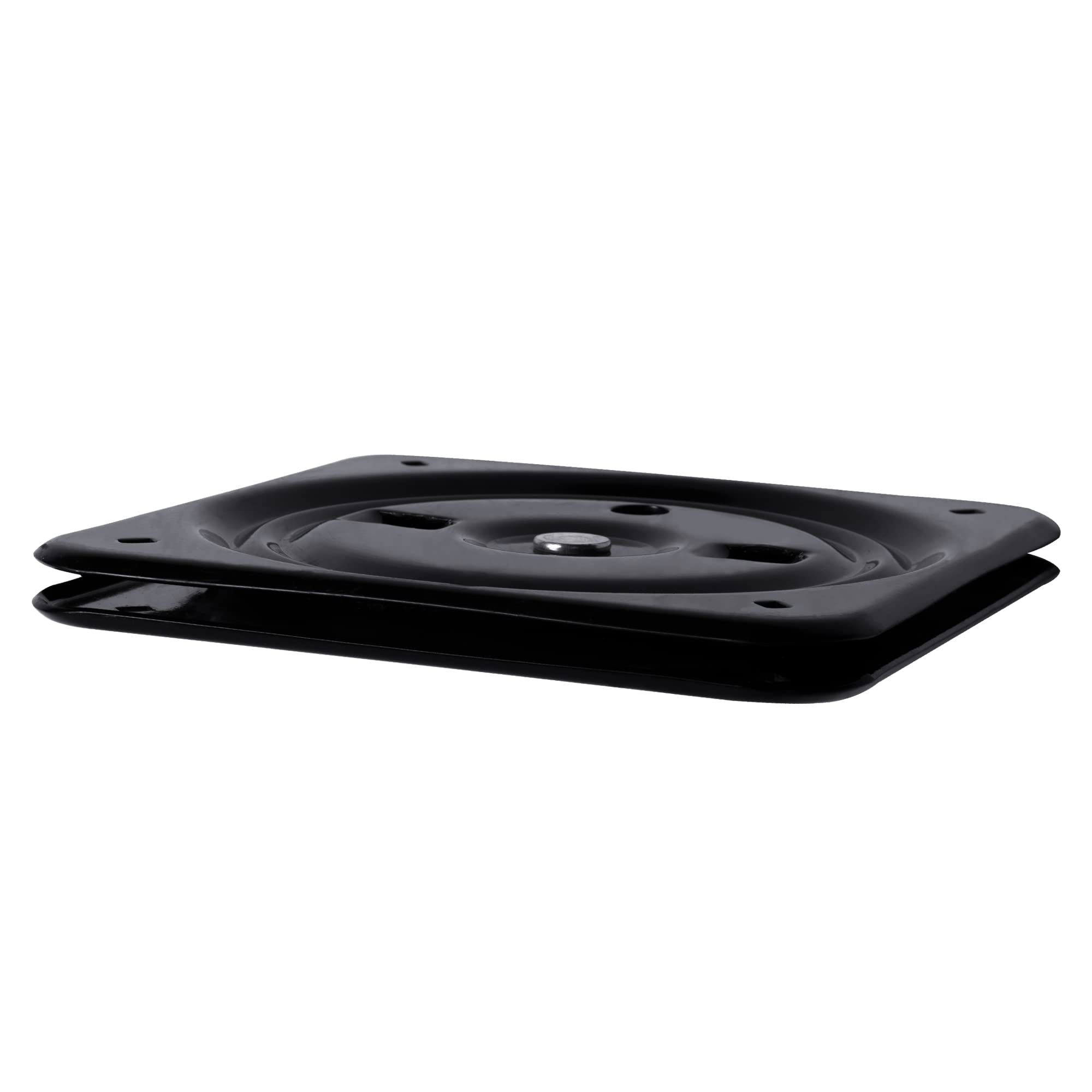 Frassie 10.2" Square Swivel Plate Replacement, Ball Bearing Swivel Square Turntable for Recliner Chair or Furniture