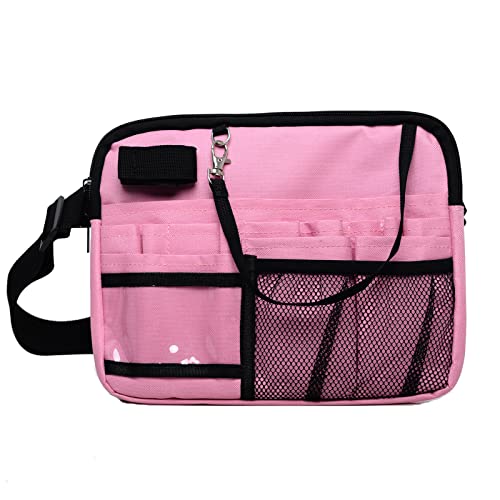 Nurse Fanny Pack, Multi Compartment Pouch, Utility Nurse Bags for Work Supplies, fit for Nurse,RN, Vet