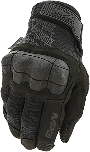 Mechanix Wear: M-Pact 3 Tactical Work Gloves, Touchscreen Capability, Synthetic Leather Gloves, Finger Reinforcement and Impact Protection, Work Gloves for Men (Black, Medium)