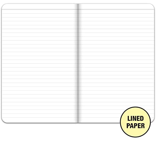 Elan Publishing Company Indestructible Field Notebook/Journal - 5"x8" - Kraft Cover - Lined Memo Book - Pack of 3