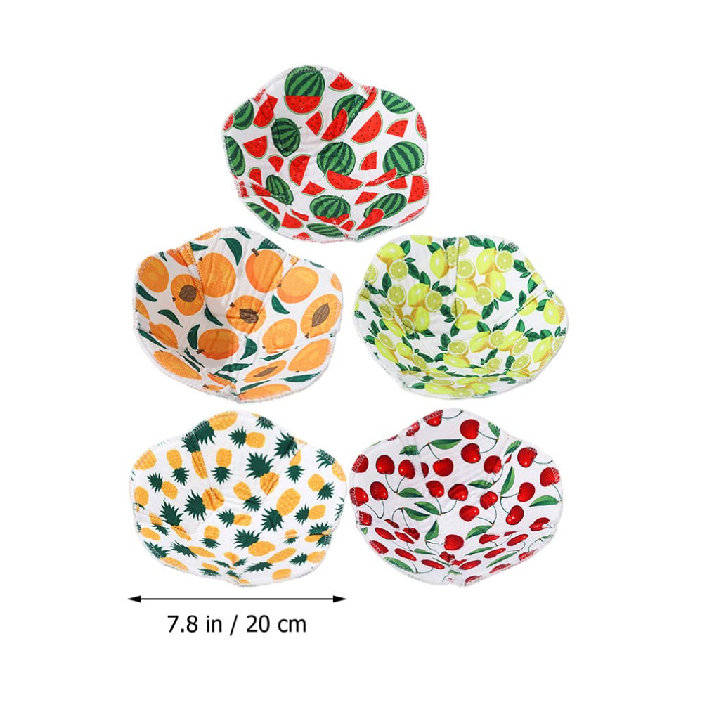 Healeved Microwave Microwave Safe Holder Bowl Holders for Hot Food Soup Bowl Cozy Without Burning Your Hands Set of 5 Microwave
