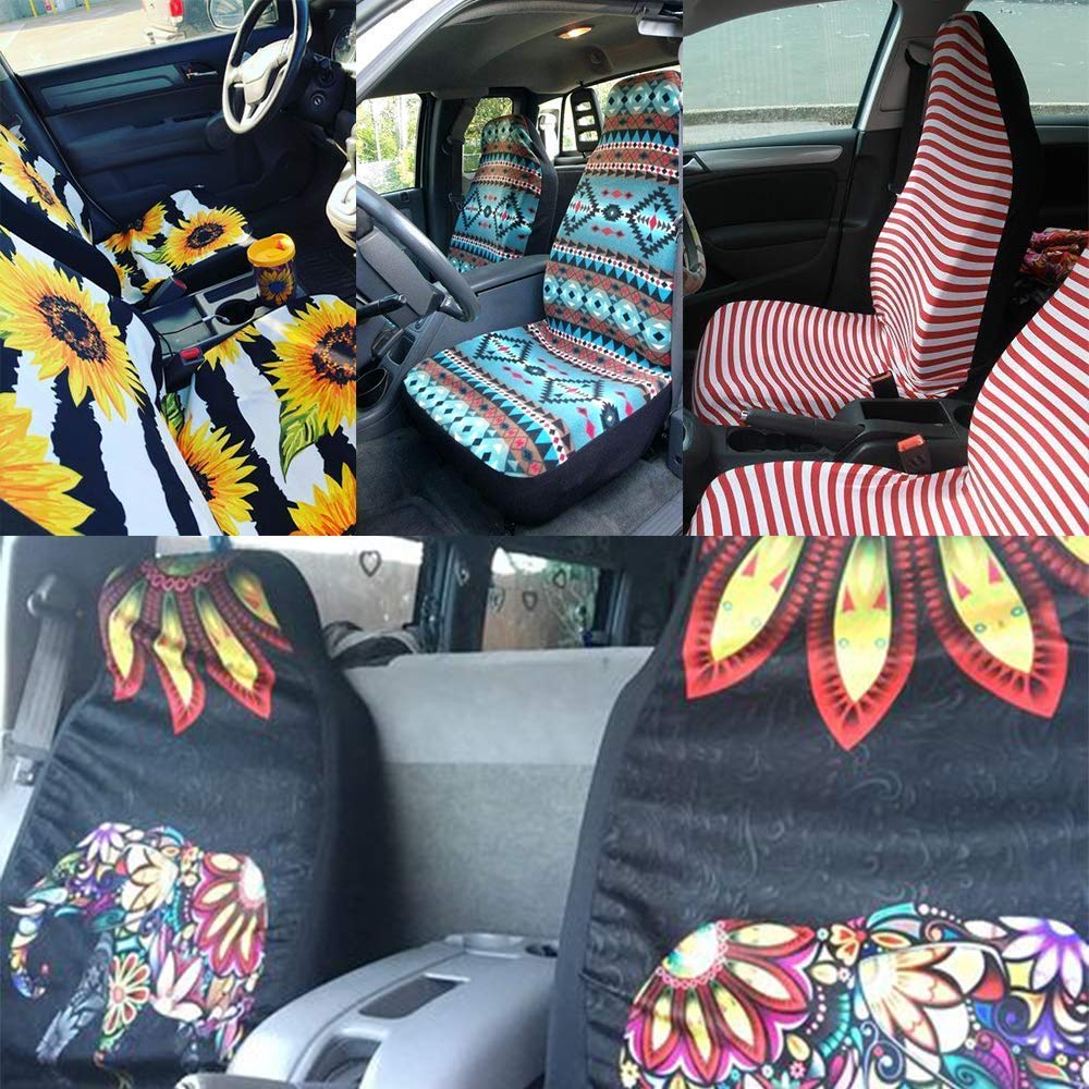 JoyLamoria Flowers Clusters Auto Seat Cover Nursing Cover Casual Car Seat Cushion Protector