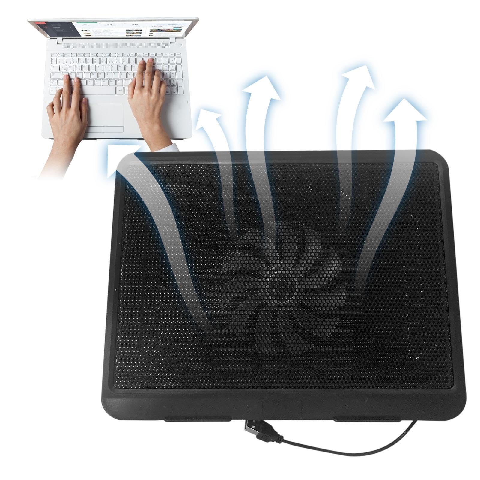 Fan Cooling’s Pads, Laptop Pads Cool, Laptop Fan Cooling Cool Pad, Quiet Notebook Cooling’s Mats Stand Laptops Lightweight Cooler Cooler Pad Stand with Blue LED Lap top Cooling Base