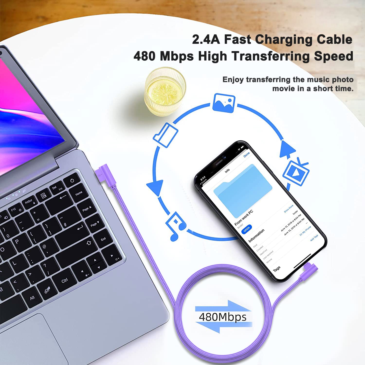 𝐢𝐏𝐡𝐨𝐧𝐞 𝐂𝐡𝐚𝐫𝐠𝐞𝐫 𝟏𝟎 𝐅𝐓 [Apple MFi Certified] 90 Degree Lightning Cable Nylon Braided iPhone Cable Compatible with iPhone 14 13 12 Mini Pro Max SE 11 Xs Max XR X 8 7 6 (10Feet)