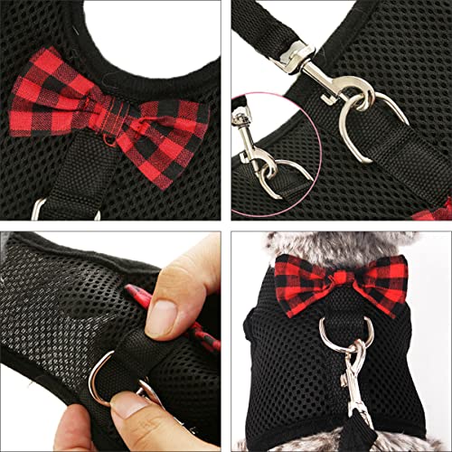 Mipcase 1 Set Harness Rope Breathable of Supplies Guinea Chinchilla Type Training M Pet Walking Animal Harnesses Puppy Straps Cat Chest Back Leash Squirrel Rabbit Strap Small for Outdoor