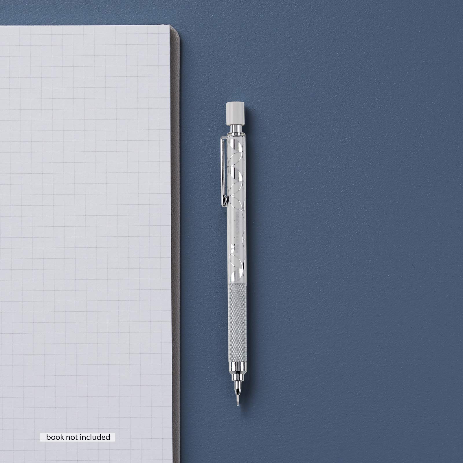 Erin Condren Designer Desk Accessories - Designer Mechanical Pencil - Gray, 0.7mm, Perfect for Providing a Luxurious Writing Experience. Compatible with Any .7mm Lead