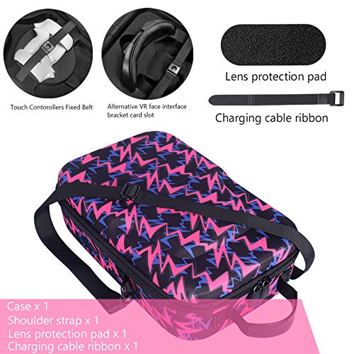 Hard EVA Pouch Handbag Protective Cover Storage Bag Box Carrying Case for -Oculus Quest 2 VR Glass and Accessories