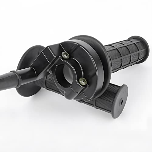 Throttle Handle Grip Cable, 47Inches Fuel Seat Handle Throttle Cable Throttle Housing Clamp for 50-250CC Motocross ATV Accessories