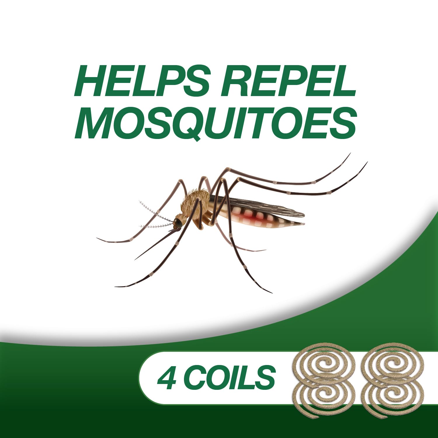 PIC CIT-COIL-4 Mosquito Repellent Citronella Coils,Multi