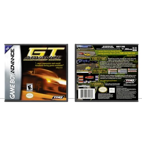 GT Advance Championship Racing | (GBA) Game Boy Advance - Game Case Only - No Game