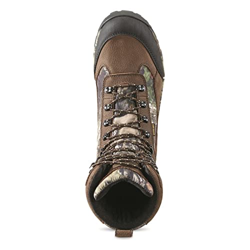 Guide Gear Hunting Boots for Men Waterproof Country Pursuit 9" MOBU Country 11 2E (Wide)