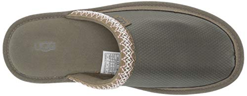 UGG Men's Tasman Slip-On ULD Mono Slipper, Moss Green, 8