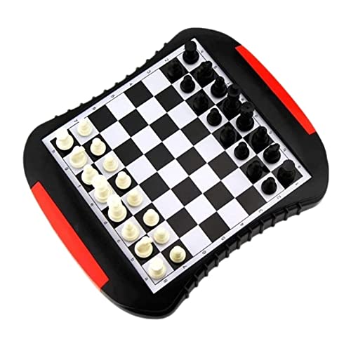 VONGAZ Chess Board Game Chess Set Chess Board Game Magnetic Chess，Portable Drawer Type Chess Board with Pieces Storage Chess Game Set Chess Board Set