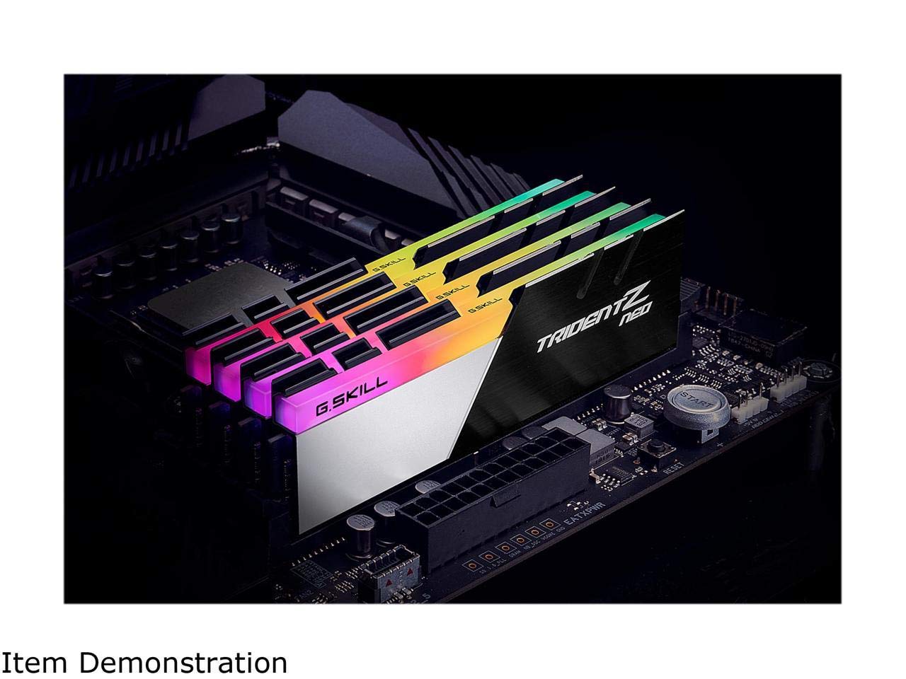 G.SKILL Trident Z Neo Series (Intel XMP) DDR4 RAM 16GB (2x8GB) 3600MT/s CL14-15-15-35 1.45V Desktop Computer Memory UDIMM (F4-3600C14D-16GTZNB)