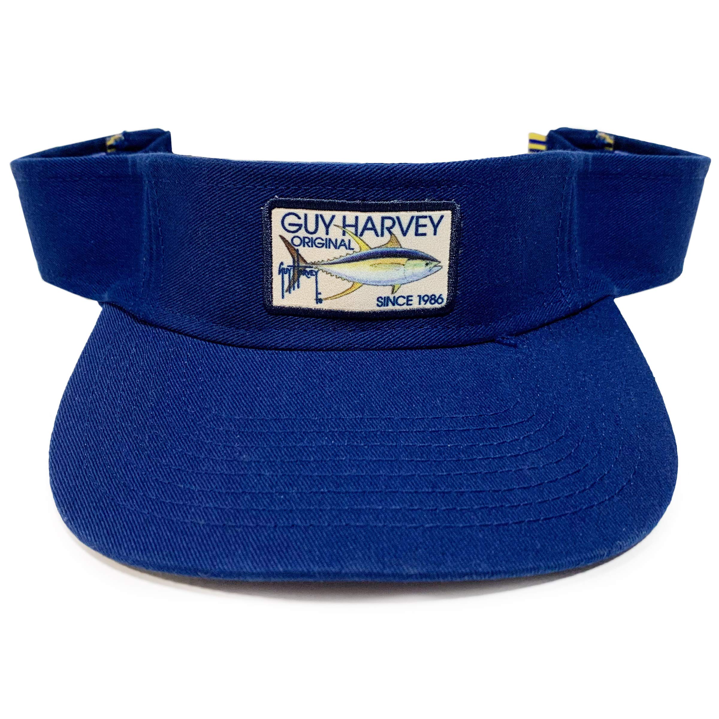 Guy Harvey Women's Tuna Patch Visor, Peyote, One Size