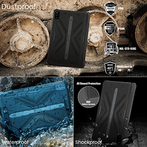 HOTWAV R6 Ultra Rugged Tablet Android 13 (Gold)