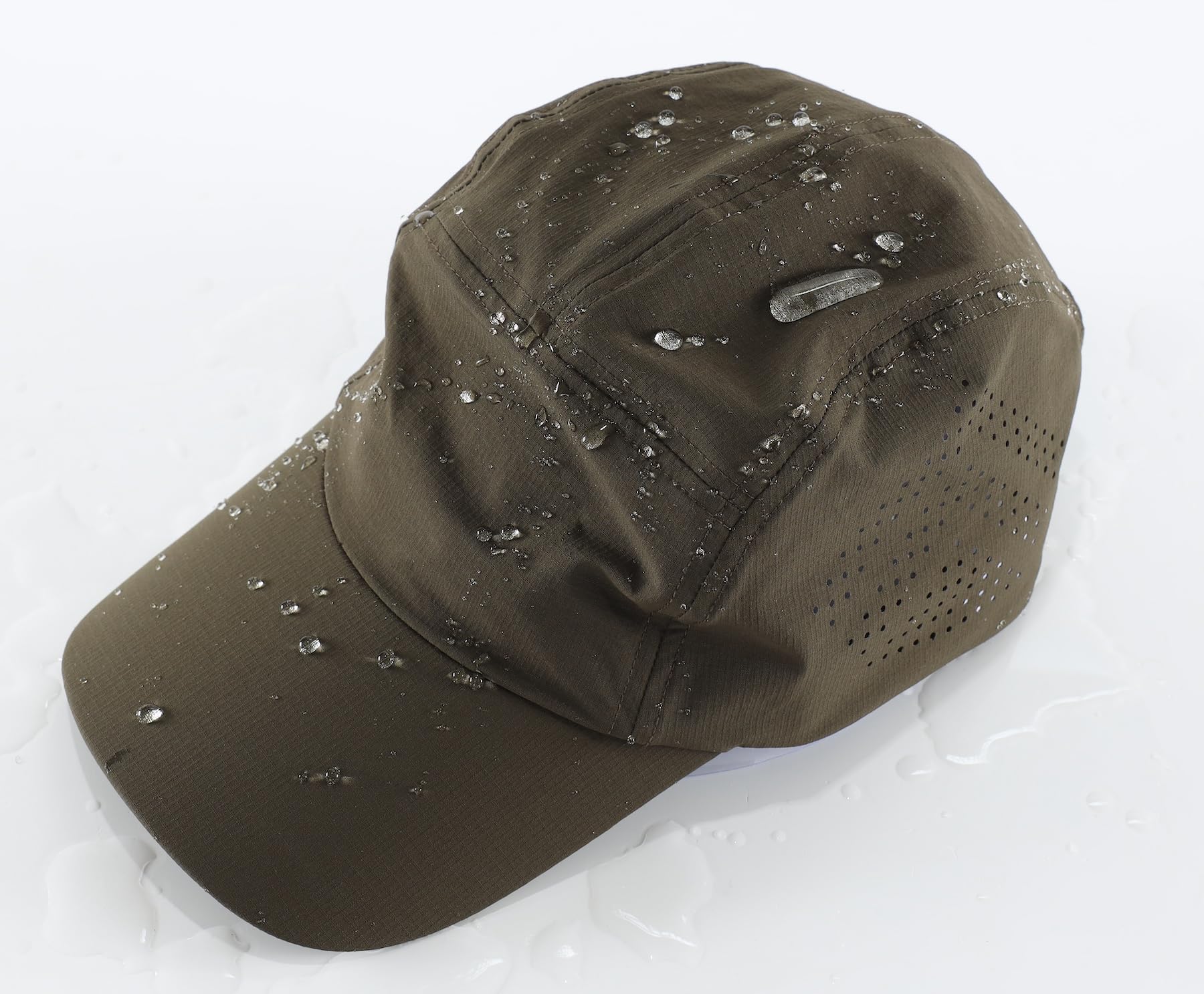 Home Prefer Water Repellent UPF50+ Quick Dry Sun Hat Sports Running Baseball Caps for Mens Womens Black
