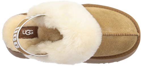 UGG Women's Funkette Slipper, CHESTNUT, 8