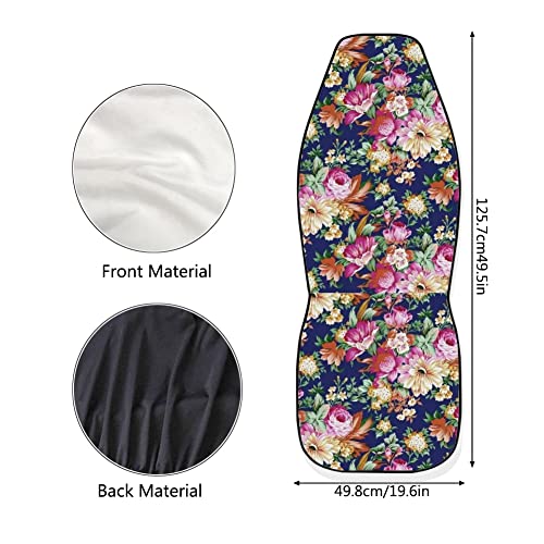 JoyLamoria Flowers Clusters Auto Seat Cover Nursing Cover Casual Car Seat Cushion Protector