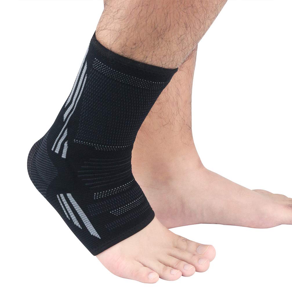 EXCEART 1PC Silicone Ankle Brace Ankle Sleeve Ankle Protector Ankle Guard Brace Plantar Socks Ankle Braces for Men Ankle Support for Running Cover Sole of Foot Man