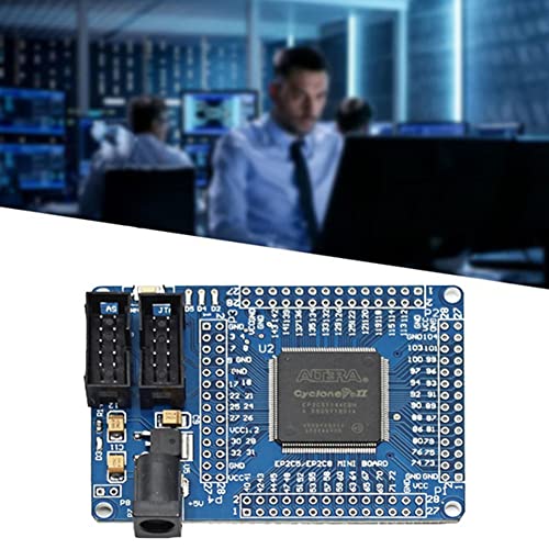 Midautoo EP2C5T144 Development Board FPGA Learning Board Blue Core Board for CycloneII EP2C5T144