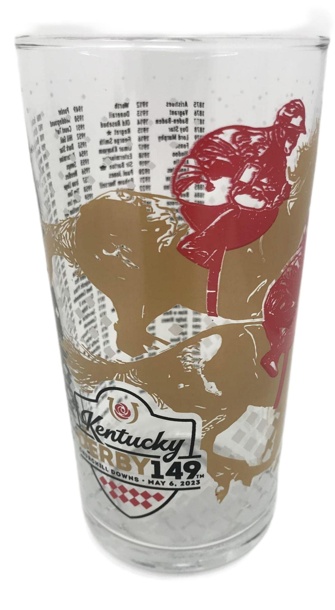 Kentucky Derby 2020~2023 Official 146&147&148&149th Mint Julep Glass Officially Licensed, 12 oz Glass