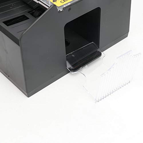 Electronic Playing Card Shuffler Automatic Battery Operated 2 Standard Desks with Push Button