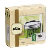 Kerr Mason Jar Lids. Wide Mouth, 12 Pack (Bands not Included) (Pack of 2)
