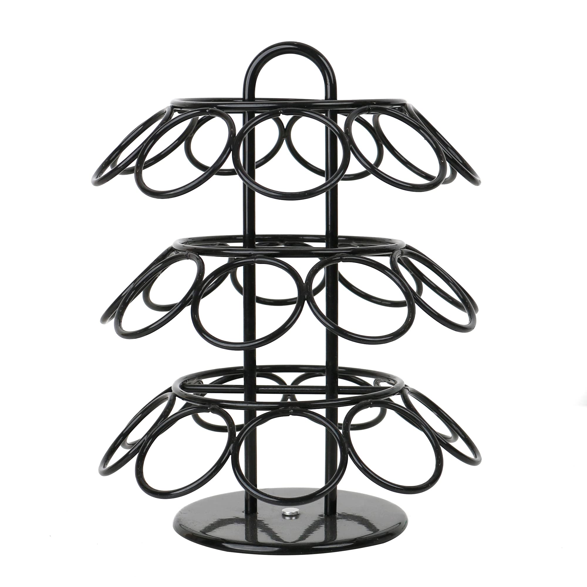 Keurig Pod Holder, K Cup Holder, K Cup Organizer, ZECENN Coffee Pod Carousel for Keurig Pods, Coffee Pods Storage Rack Compatible with k-cup Pods - Holds 35 Keurig Pods, No Assembly Required