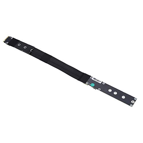Jopwkuin M.2 NVMe Solid State Drive Extension Cable, Solid State Drive Extension Cable M.2 NVMe Solid State Drive Highquality for Disk for PCIE 3.0 x4 Full Speed