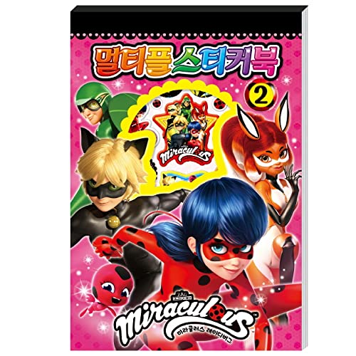 Miraculous Ladybug Sticker Book Multiple Sticker Collection Book Ver.2