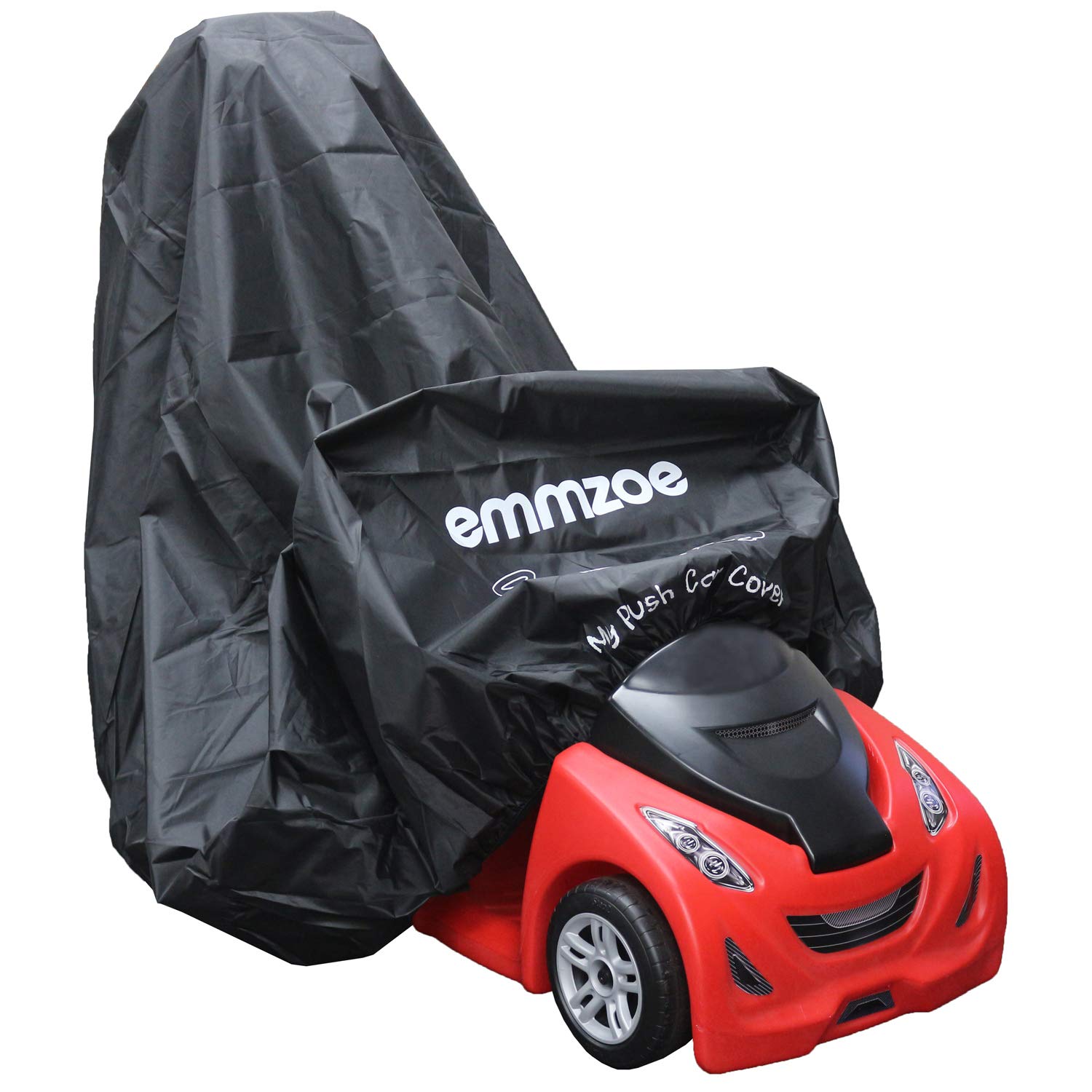 Emmzoe Ride-On Push Car Buggy Dust Cover Kids Vehicles - Universal Fit, Water Resistant, UV Rain Snow Protection