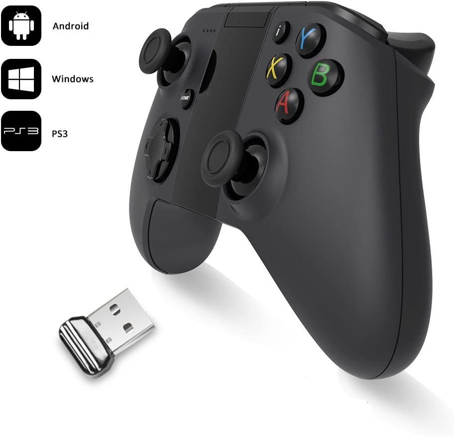 Game Controller Wireless Joystick Bluetooth Android Gamepad Gaming Remote Control for Android Smartphone/Tablet/Smart TV/TV Box/for Windows XP/7/8/10 / for Sony Playstation 3