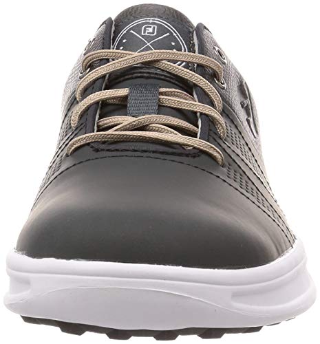 FootJoy Men's Contour Casual Previous Season Style Golf Shoes, Charcoal, 12 M US