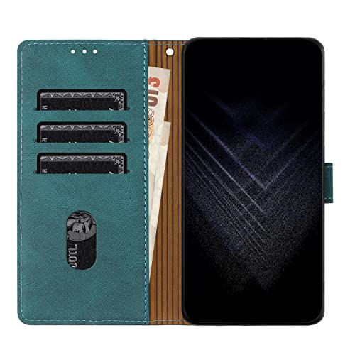 Phone Case Cover Compatible with Oppo Reno 6Pro 5G Case, Reno 6Pro 5G Wallet Case Slim PU Leather Phone Case Flip Folio Leather Case Card Holders Shockproof Protective Case with Wrist Strap Bags Sleev