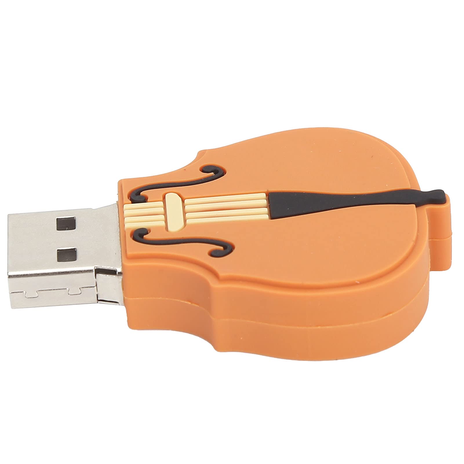 USB Flash Drive, Violin Shaped USB 2.0 Memory Stick Pen Drive Novelty Thumb Drive, Portable USB Drive Pendrive(32GB)
