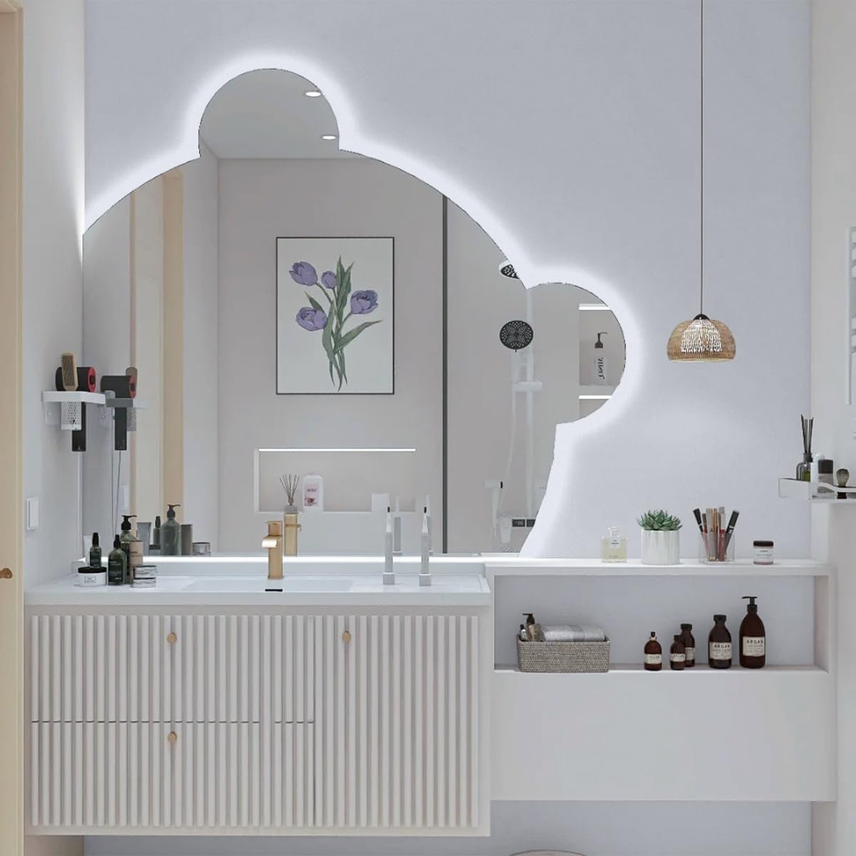 lenify White Wallpaper Peel and Stick Matte White Contact Paper 15.7inch x 118.1inch White Self Adhesive Wallpaper Matte Pure Waterproof Decorative Wall Paper for Cabinet Shelf Liner