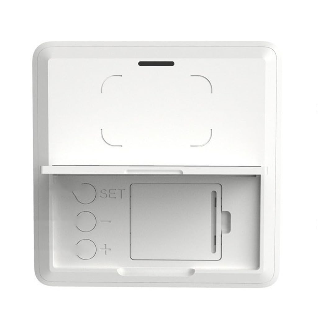 LNYHLXS Purpose Digital Temperature and Humidity Meter Clock Household Indoor Kitchen Refrigerator