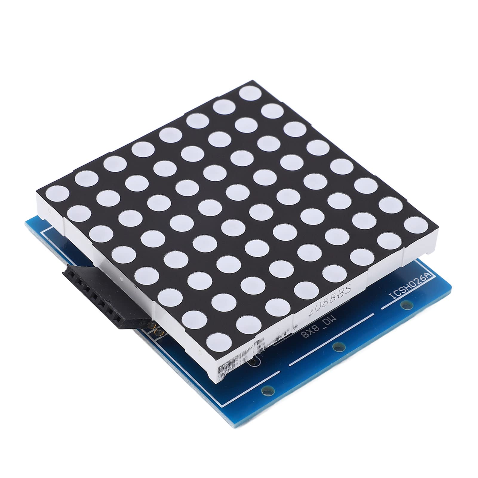 Kadimendium LED Matrix Control Module 8x8 64 Bit Panel SPI Interface LED Matrix Control Panel DC5V Single Board Computers for DIY Electrical and Engineering