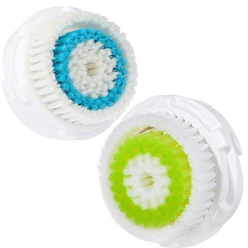 Facial Cleansing Brush Heads,Face Brush Head Replacements Compatible with Clarisonic Mia 1, Mia 2, Mia Fit, Alpha Fit, Smart Profile Uplift,Deep Pore and Sensitive(6 Pack)